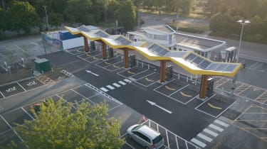 Europe's most powerful EV charging hub opens in Oxford | DrivingElectric